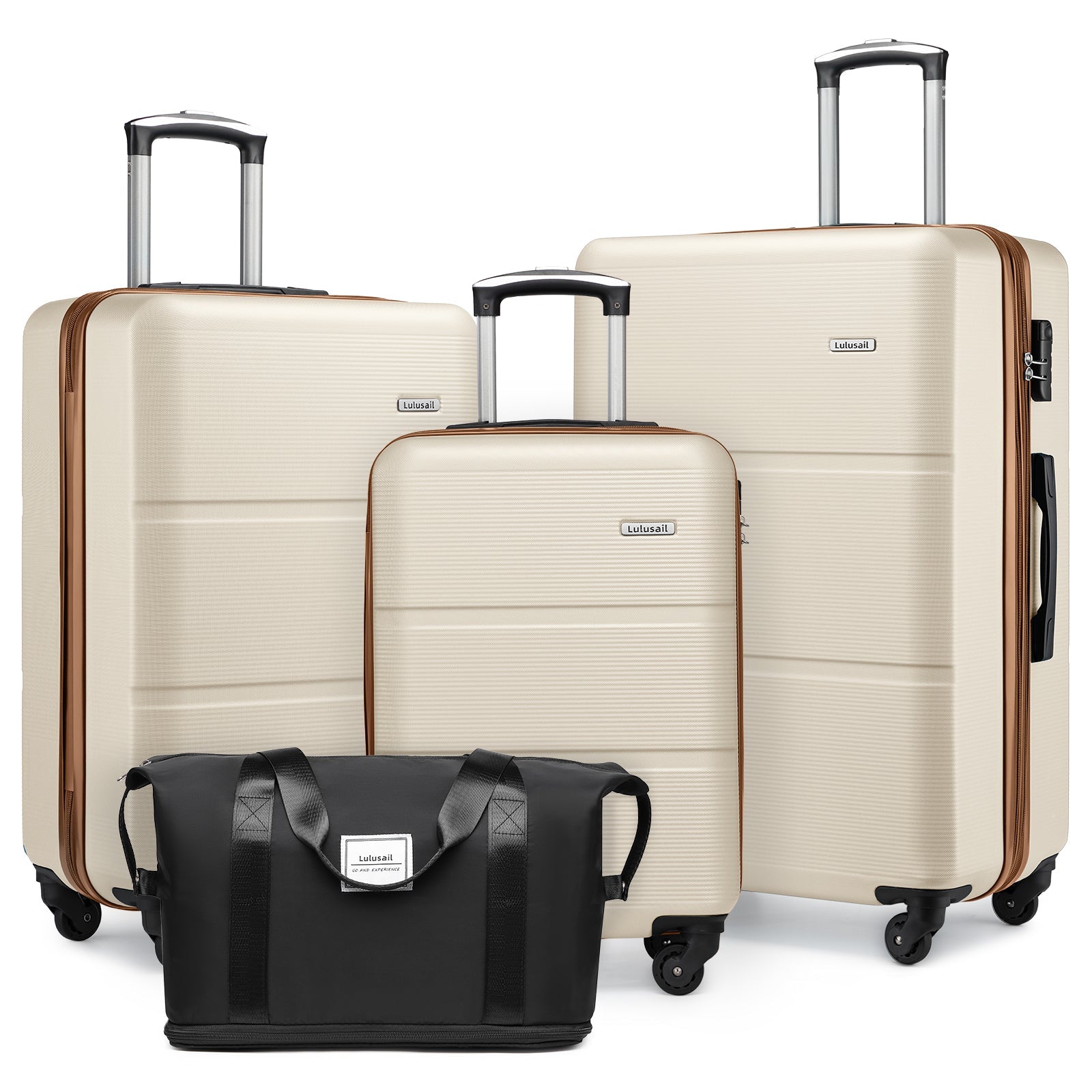 ABS Hard Side Travel Suitcases Luggage Set – LARVENDER